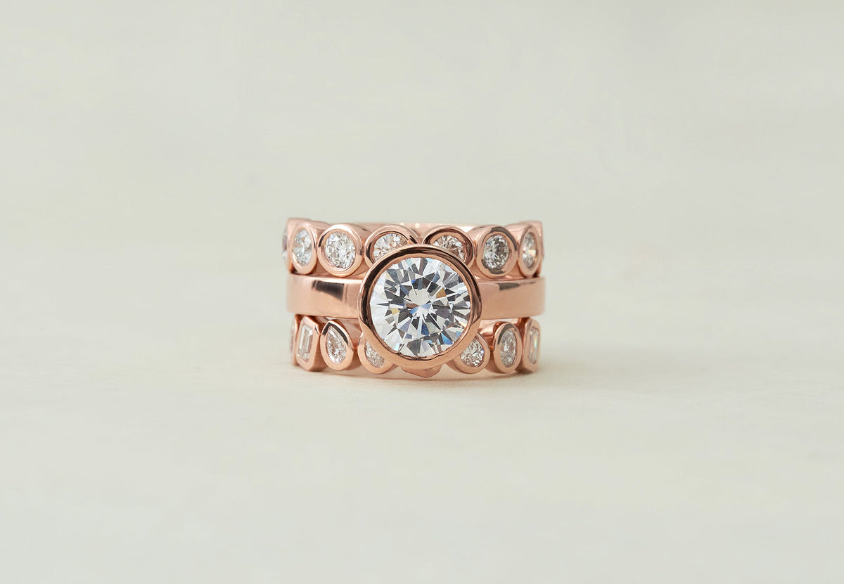 5 Tips for Building the Perfect Engagement Ring Stack